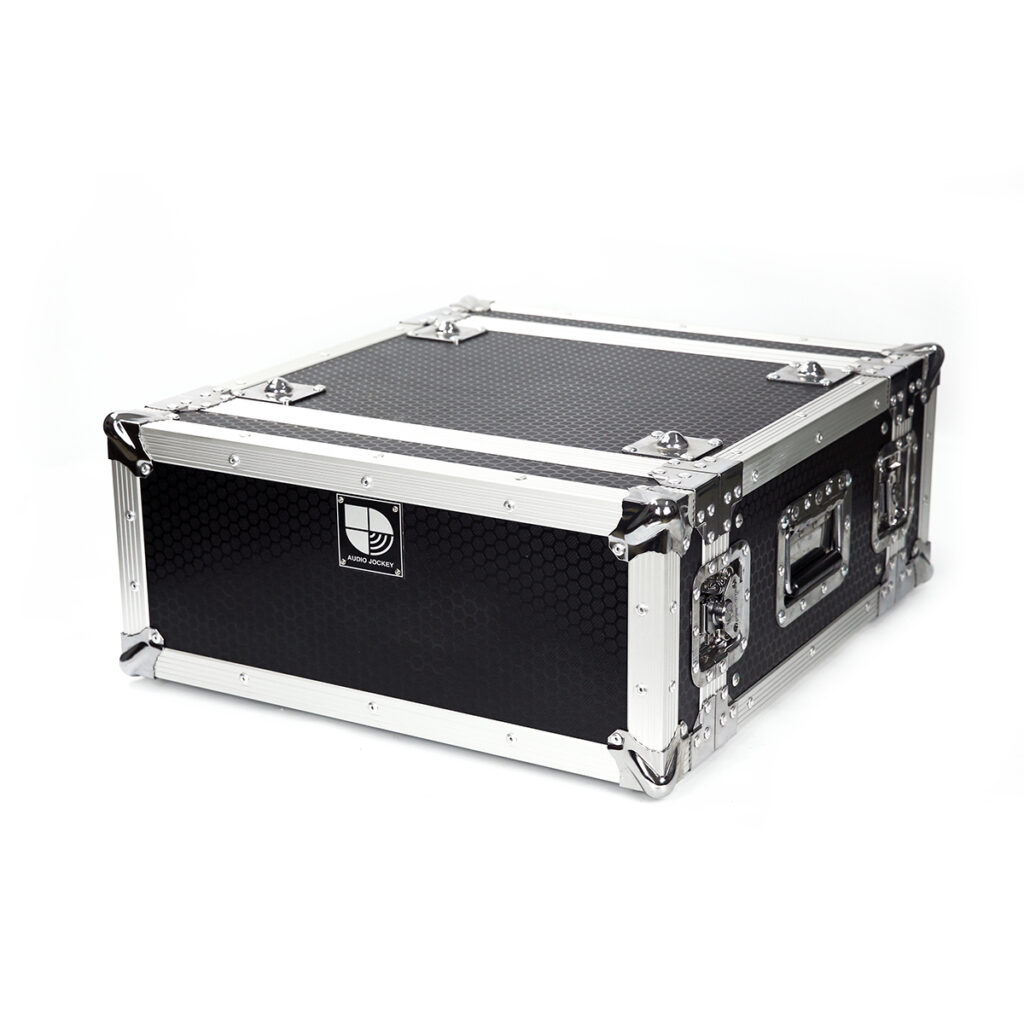 AUDIO JOCKEY Wood Rack 4U 16" - AUDIO JOCKEY