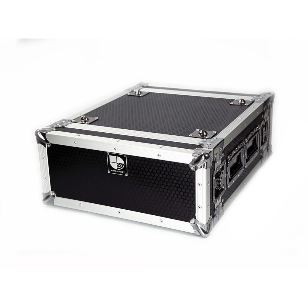 AUDIO JOCKEY Wood Rack 4U 19" - AUDIO JOCKEY